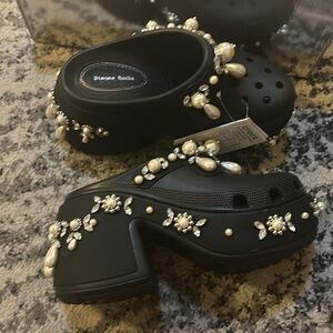 Simone Rocha | Shoes | Simone Rocha X Crocs Womens Siren Spiked Clog ...